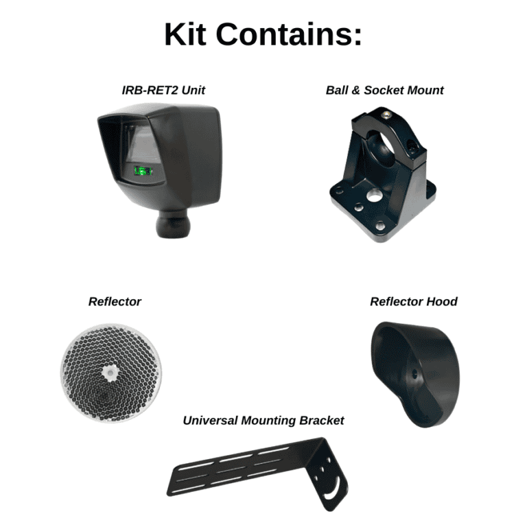 IRB-RET2 RetroReflective Photoeye - EMX Industries, Inc. | Innovative Access Controls